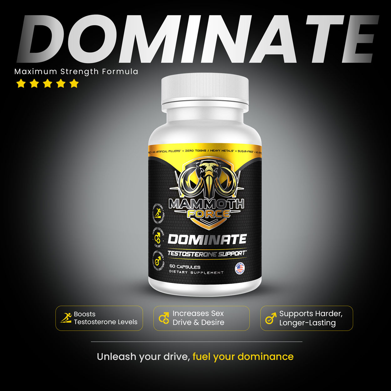 Mammoth Force™ | Premium Performance Rings for the Alpha Male